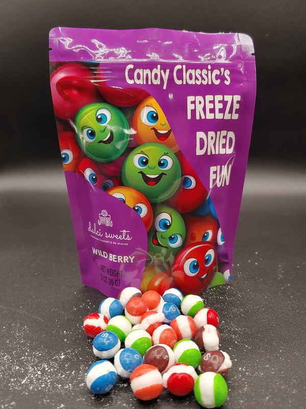 Wild Berry Dried Candies 3oz - dulci sweets